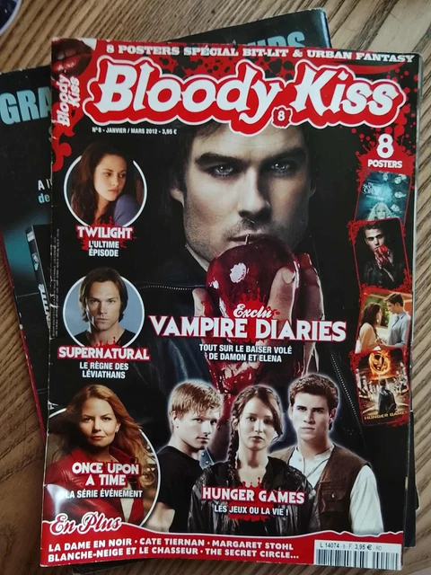 BLOODY KISS Nº8, Vampire Diaries, Teen Wolf, Twilight, True Blood ...