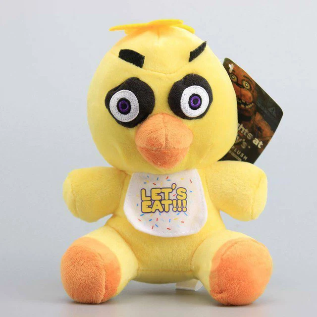 FIVE NIGHTS AT Freddy's Chica Stuffed Toys FNAF Plush Soft Doll 7" 18 ...