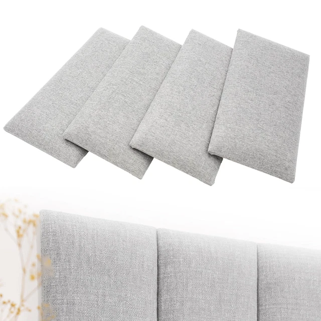 GENERIC UPHOLSTERED PANEL Set. Foam wall panels that 40 * 20 cm, Light ...