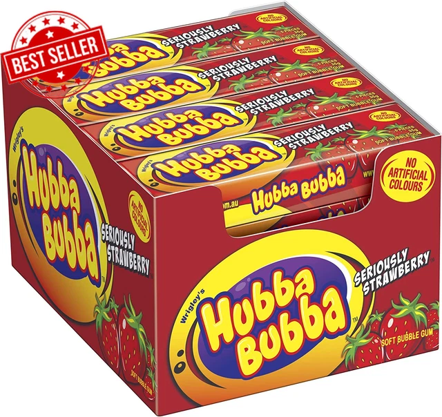 STRAWBERRY FLAVOUR BUBBLE Gum, 20 X 35 Grams $44.00 - PicClick AU