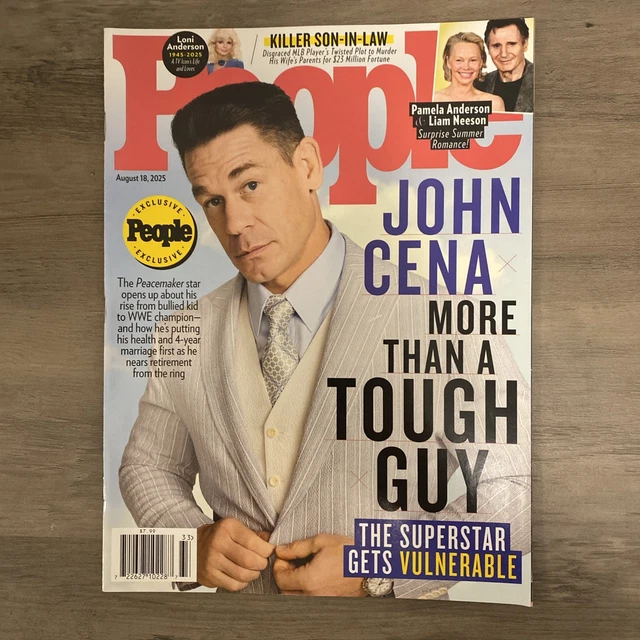 PEOPLE MAGAZINE AUGUST 18 2025 John Cena Cover £7.99 - PicClick UK