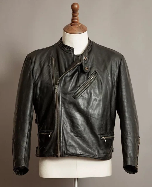VINTAGE WW2 GERMAN Horsehide Leather Motorcycle Dispatch Rider Jacket £ ...