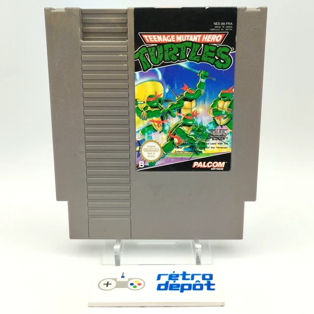 TEENAGE MUTANT HERO Turtles / Tortues Ninja / Nintendo NES / PAL FR FAH ...