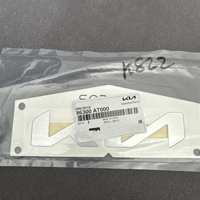 GENUINE NEW KIA BONNET BADGE Front Emblem Niro 2022+ Picanto 2024 ...