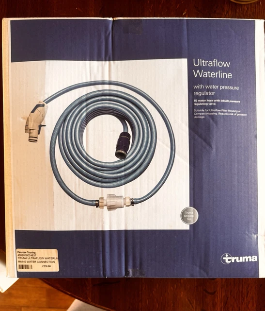 TRUMA ULTRAFLOW WATERLINE with water pressure regulator 15mtr Caravan ...
