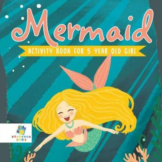 MERMAID ACTIVITY BOOK For 5 Year Old Girl 12 83 PicClick mermaid-activity-book-for-5-year-old-girl-12-83-picclick