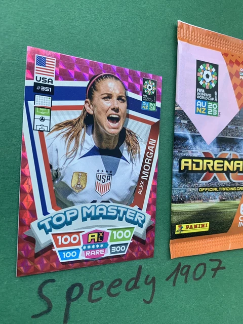PANINI FIFA WOMEN’S World Cup AU/NZ 2023 Top Master Morgan USA WM 23 ...