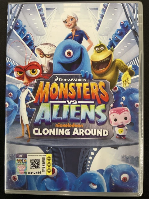 MONSTERS VS ALIENS: Cloning Around - DVD - Region 3 Import - New ...
