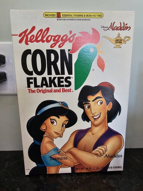 KELLOGG'S CORN FLAKES Disney's Goof Troop Limited Edition Empty Cereal ...