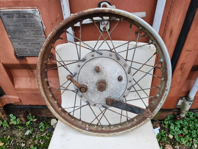 BSA A7 A10 B31 B33 Shooting Star Super Rocket Ariel Alloy Front Wheel £ ...
