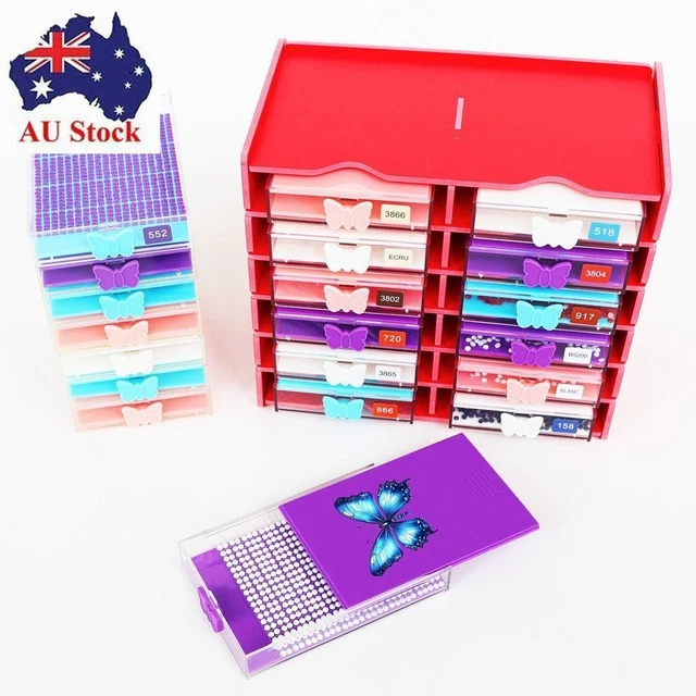 DIY CRAFT DRAWER Box Tray Drill Tray Storage Box for 5D Diamond ...