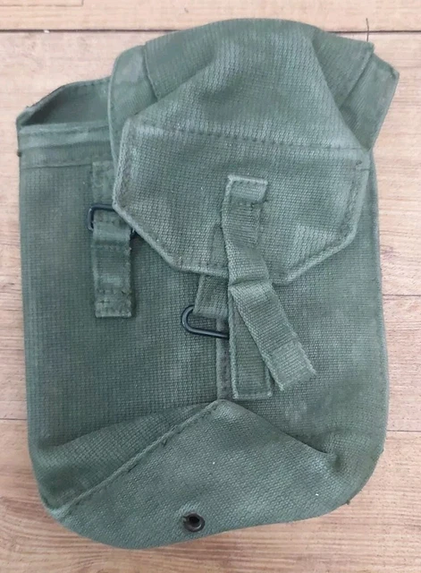 BRITISH MILITARY ISSUE Olive Green 58 Pattern Webbing Empty Right Front ...