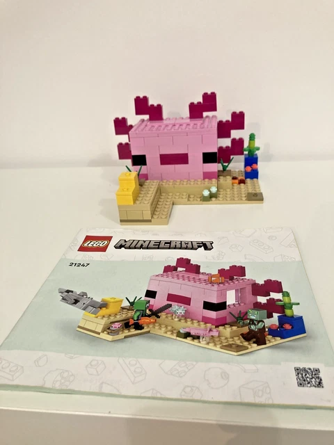 LEGO MINECRAFT 21247 la maison Axolotl set complet avec notice Sans ...