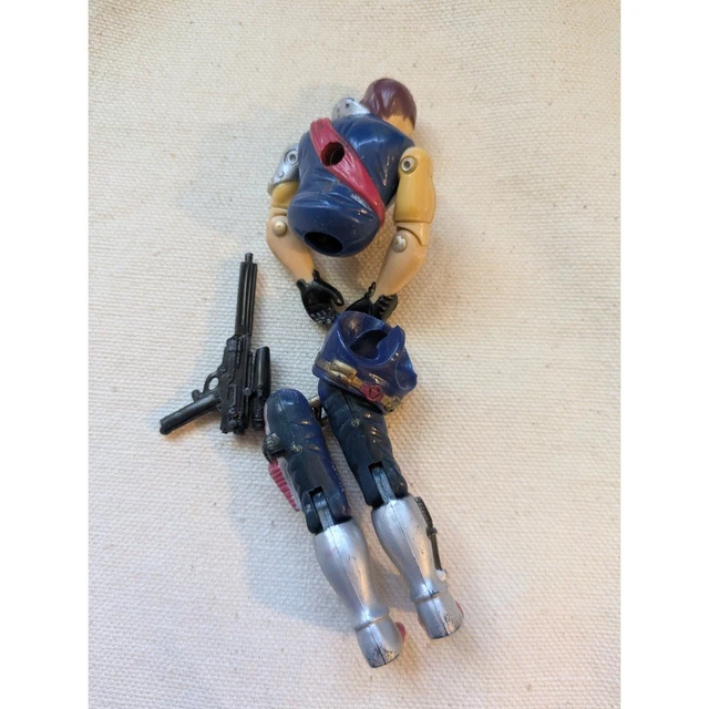 GI JOE XAMOT Crimson Doble Cobra Figura de Acción Hasbro Arma Como Es ...