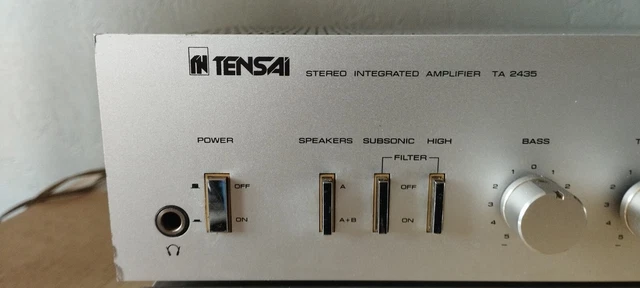 AMPLI TENSAI TA 2435 , stéréo integrated amplifier EUR 35,00 - PicClick FR