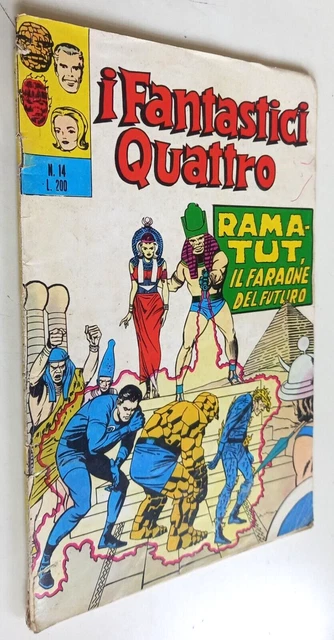 I FANTASTICI QUATTRO N. 14- 5/10/1971- 'Rama-Tut, il faraone..' - ed ...