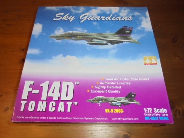 WITTY SKY GUARDIANS Wtw-72-009-014 1/72 Grumman F-14D Tomcat Usn Vx-9 ...
