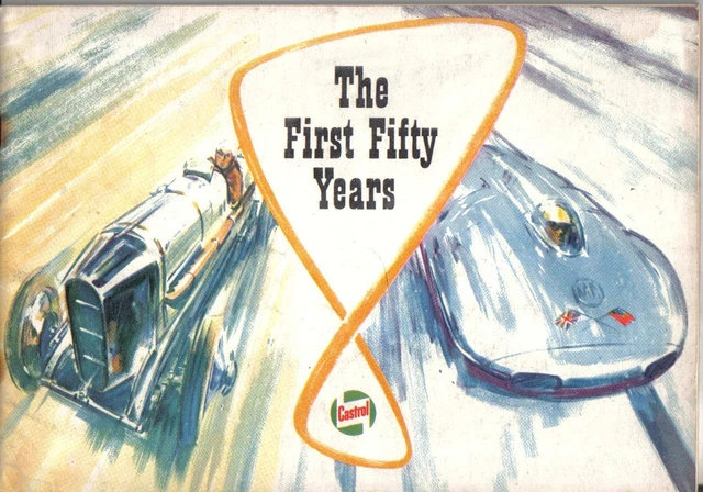 CASTROL ACHIEVEMENTS 1ST 50 yrs 1909-59 Record Breaking Air Water ...