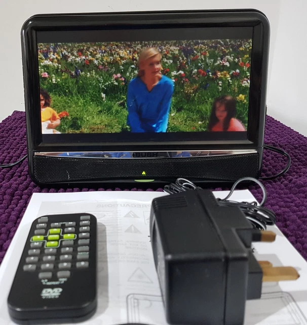 VINTAGE BUSH BDVD 7298M Portable 9” Dvd Player # £42.31 - PicClick UK