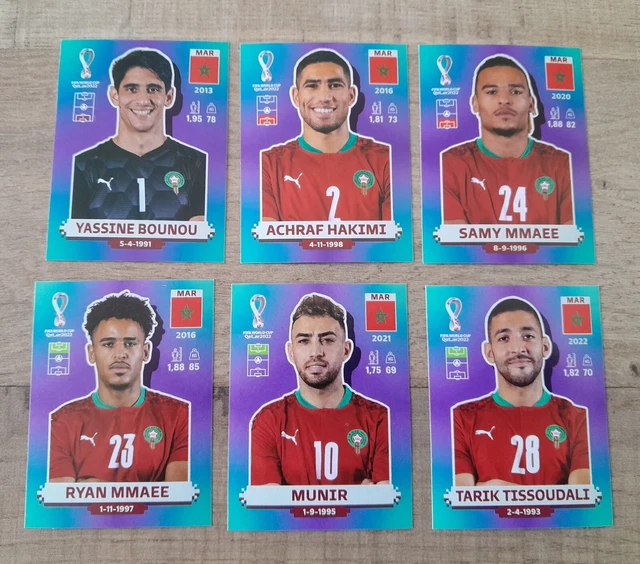 PANINI FIFA WORLD Cup Stickers Qatar 2022 - Morocco to Wales + Inserts ...