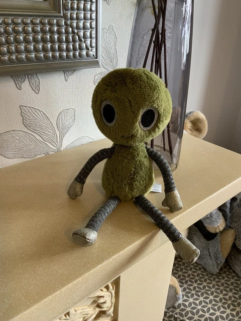 JELLYCAT ZALIEN ALIEN Toy Plush Green Cute £52.99 - PicClick UK
