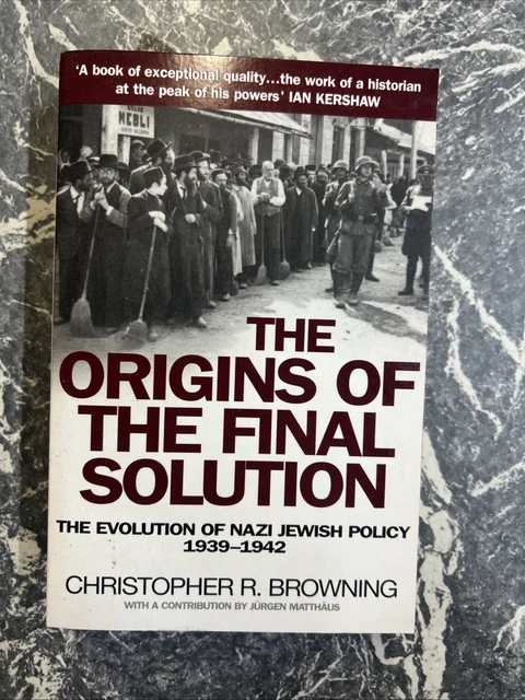 VINTAGE WAR BOOK The Origins Of The Final Solution Nazi Jewish Policy ...