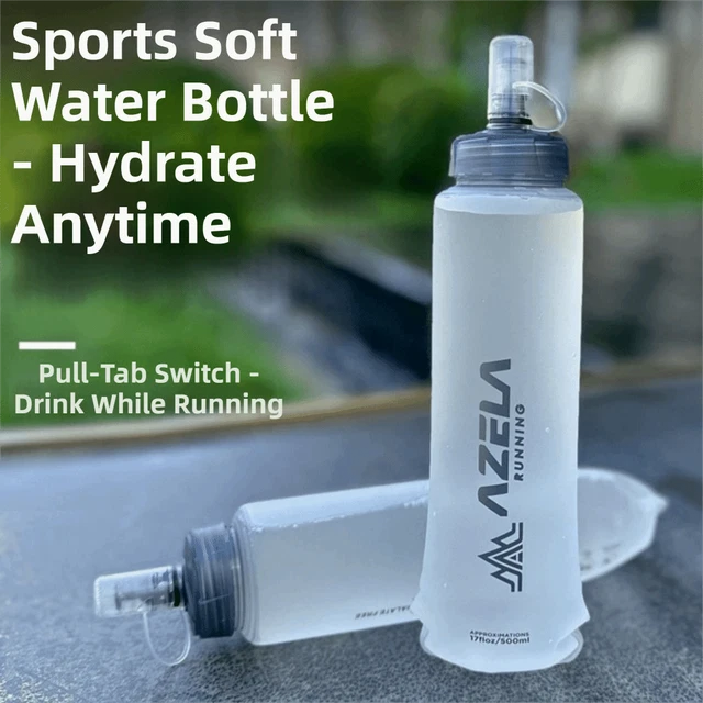 LIGHTWEIGHT FOLDING SPORT Water Bottle Folding Design Running Water Cup ...