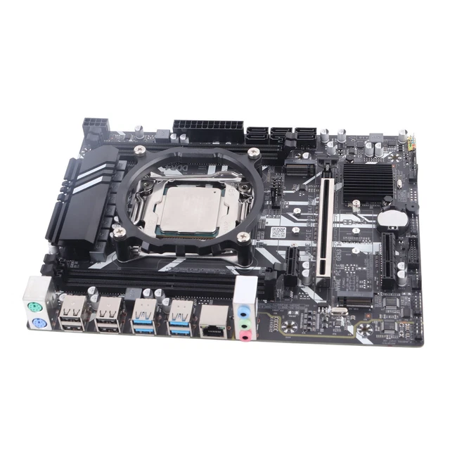 CPU MOTHERBOARD SET X99D4M4 DDR4 Computer Motherboard E5 2670V3 CPU ...