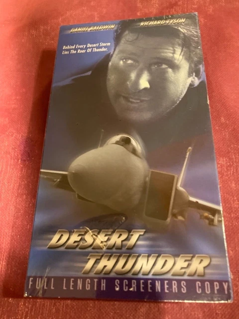 DESERT THUNDER VHS Rare Full Length Screeners Copy New Action 1999 £8. ...
