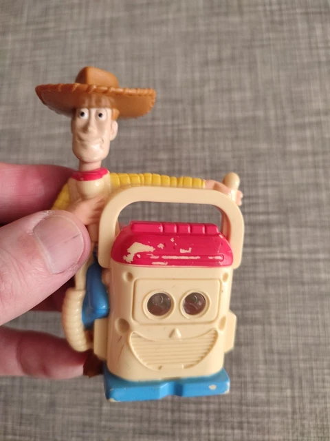 2004 MCDONALDS DISNEY Pixar Toy Story - Mike Microphone Woody Happy ...