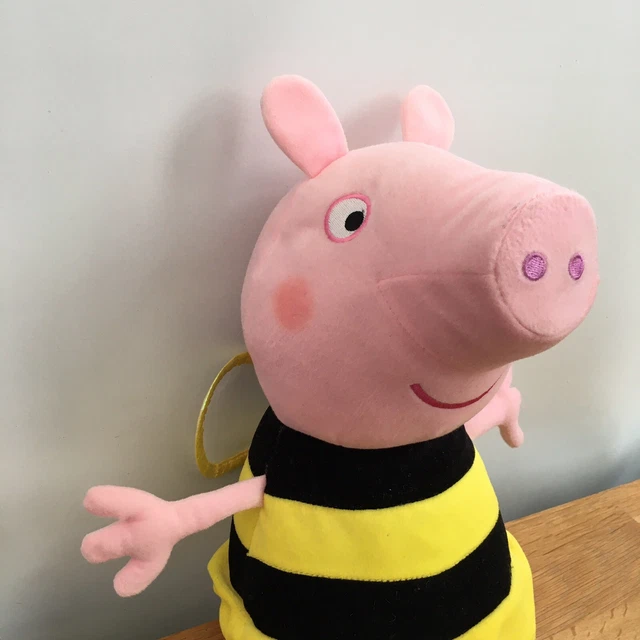 PEPPA PIG BEE Fancy Dress 12” Plush Soft Toy £11.00 - PicClick UK