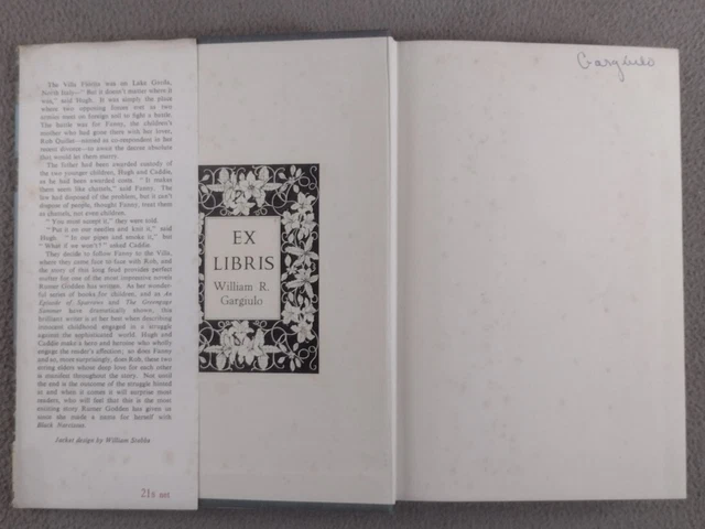 THE BATTLE OF Villa Fiorita Rumer Godden HCDJ 1963 1st Edition £18.57 ...