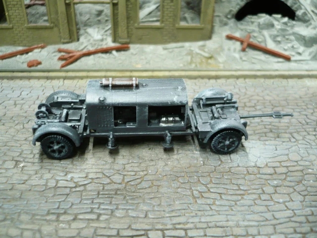 WEHRMACHT- MASCHINENSATZ 24 kW für Flakscheinwerfer 1:72 gebaut ...