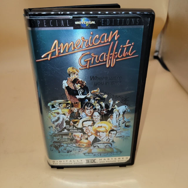 AMERICAN GRAFFITI VHS 25th Anniversary Clamshell £6.49 - PicClick UK