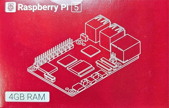 RASPBERRY PI 5 Single Board Computer (4GB RAM) $62.25 - PicClick