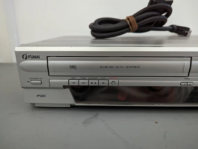 FUNAI DRV-B2737 VCR/DVD VHS Player Recorder Combi With Scart Lead Fully ...