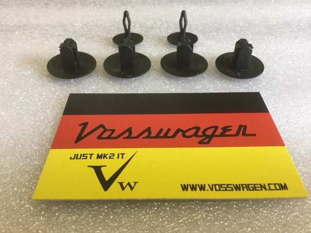 GENUINE VW GOLF Gti Mk2 Jetta Headliner Headlining Rooflining Clips ...