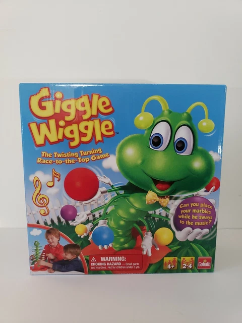 GIGGLE WIGGLE BOARD Game By Goliath Twisting Turning Race To The Top 2 ...