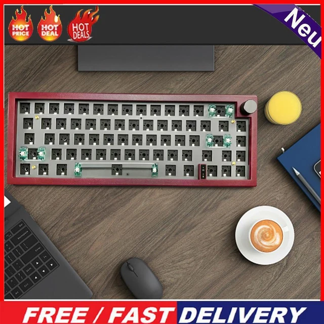 GMK67 STRUCTURE KEYBOARD Lightweight RGB Backlit Reduce Fatigue Game ...