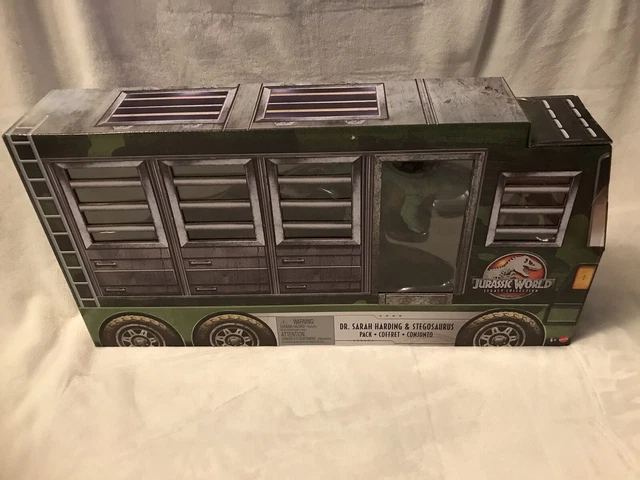 JURASSIC WORLD LEGACY Collection *Dr Sarah Harding & Stegosaurus Pack ...