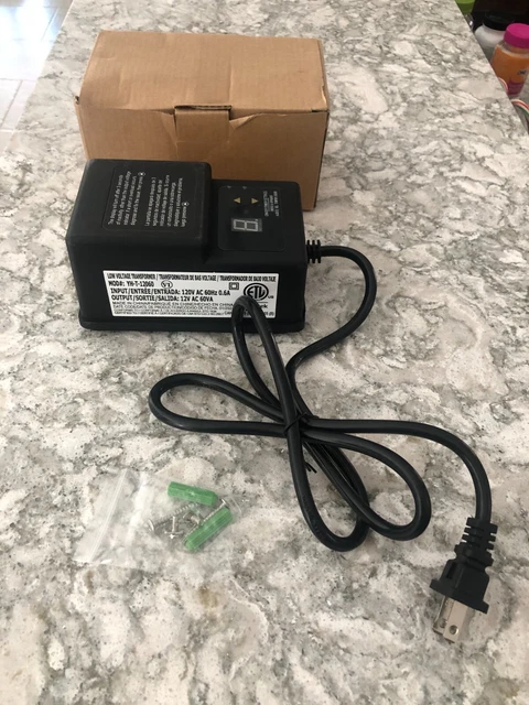 INTERTEK LOW VOLTAGE Transformer 4009733 Model # YH-T-12060. NEW In BOX ...