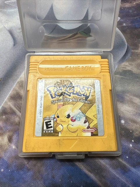 POKEMON YELLOW VERSION: Special Pikachu Ed Game Boy *Authentic & Saves ...