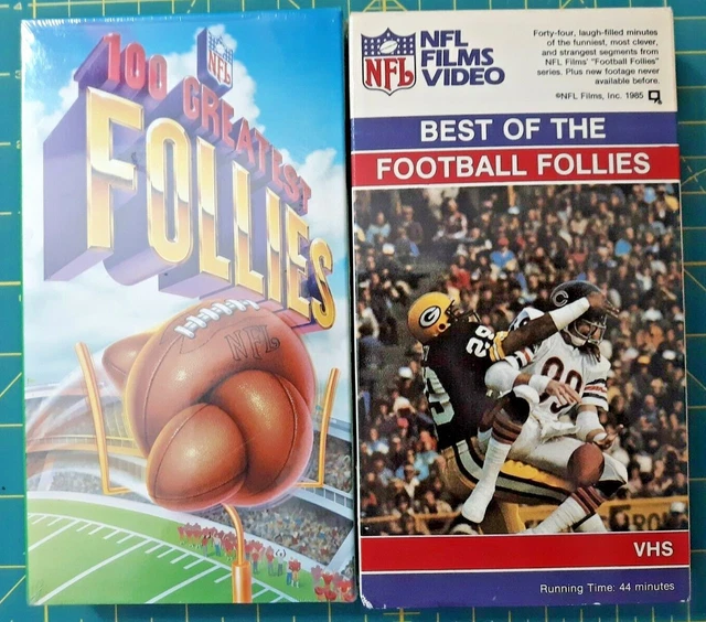 NFL BEST OF Football Follies/ 100 Greatest Follies/ VHS £9.81 - PicClick UK
