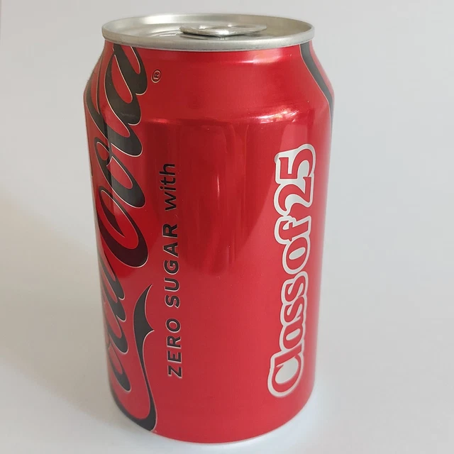 COCA COLA COKE Zero - Class Of 25 - Limited Edition Share A Coke Can ...