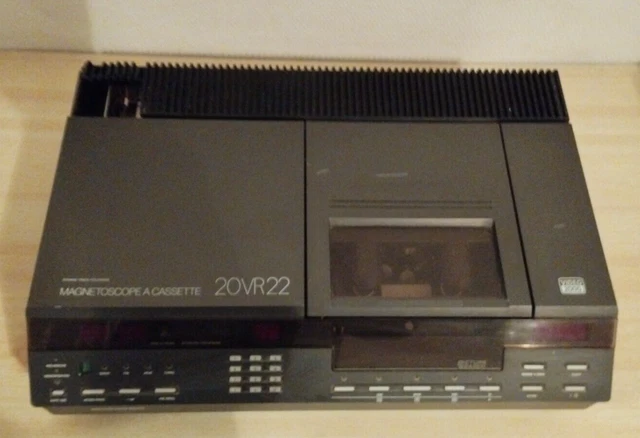 RARE MAGNETOSCOPE VINTAGE SCHNEIDER Video 2000 20VR22 EUR 70,00 ...