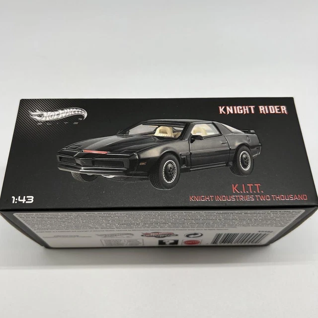 RARE HOT WHEELS Elite Knight Rider 2000 KITT 1/43 Model Car K.I.T.T ...