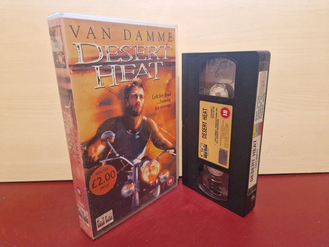 DESERT HEAT - Jean Claude Van Damme - Big Box PAL VHS Video Tape (L40 ...