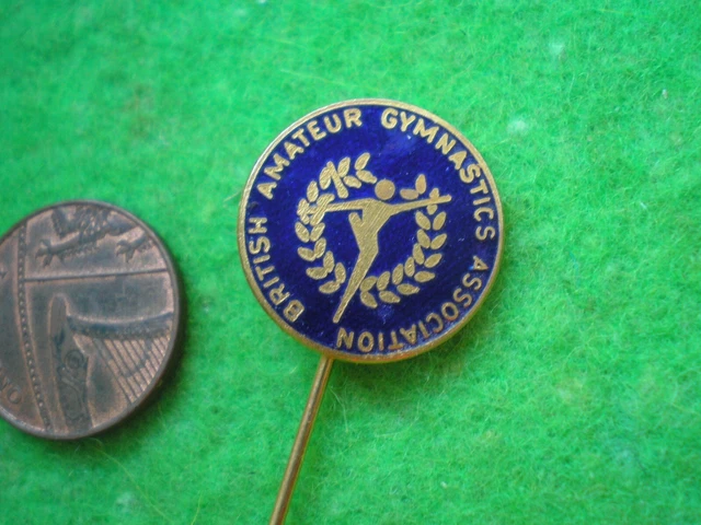 BRITISH AMATEUR GYMNASTICS Association / Rare Badge £7.99 - PicClick UK