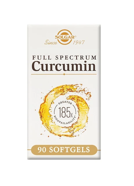 SOLGAR CURCUMIN 90 Softgels £72.41 - PicClick UK