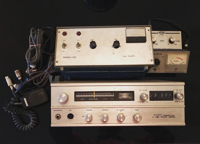 KIT RADIOAMATORI PONY TRANSCEIVER MODEL CB-75 Funzionante EUR 199,90 ...
